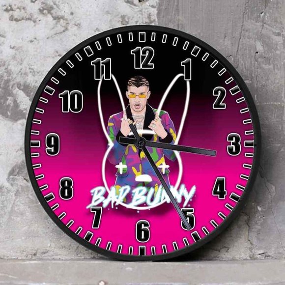 Clock | Wall Decor | Bad Bunny Clock New | Poshmark